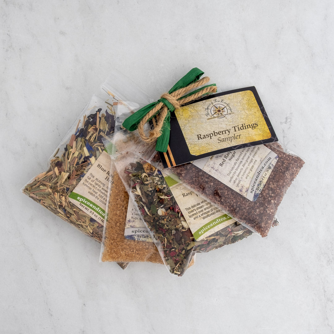 Raspberry Tidings Sampler – The Spice & Tea Exchange