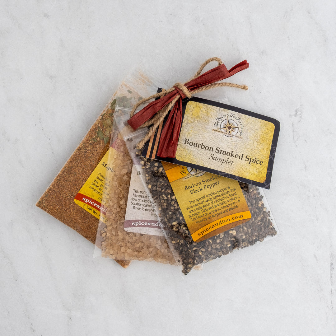 Bourbon Smoked Spice Sampler – The Spice & Tea Exchange