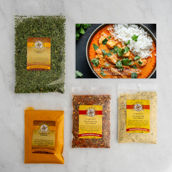 Coconut Curry Chicken (Kit) – The Spice & Tea Exchange