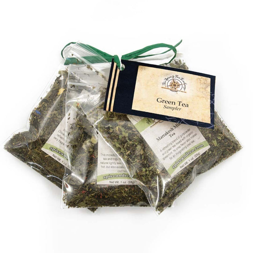 Green Tea Sampler – The Spice & Tea Exchange