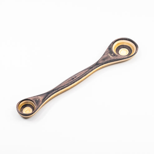 Double Ended Spoon (Navy, Peacock, Natural) – The Spice & Tea Exchange