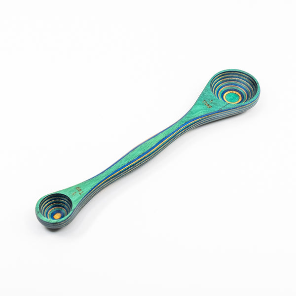 Double Ended Spoon (Navy, Peacock, Natural) – The Spice & Tea Exchange