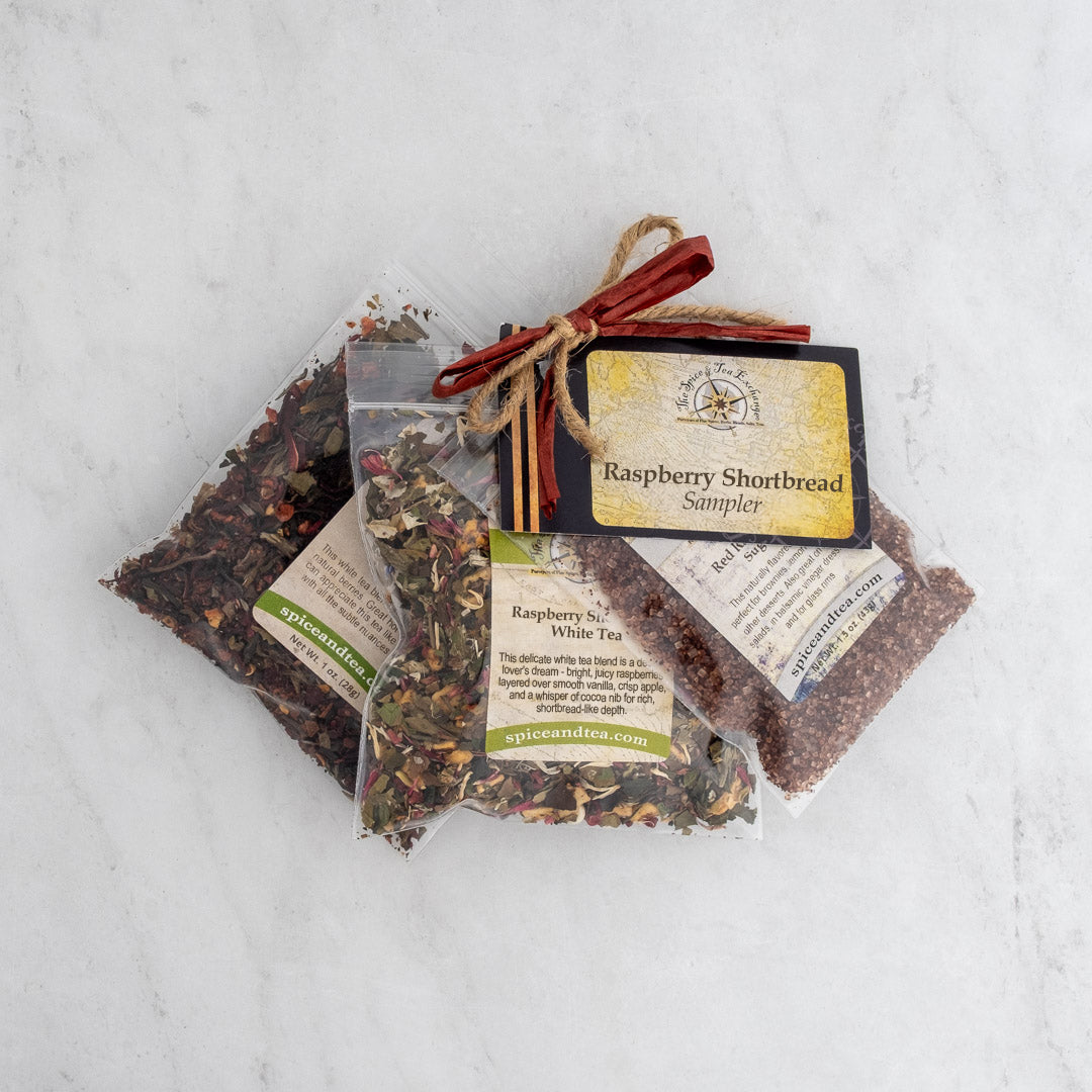 Raspberry Shortbread Sampler – The Spice & Tea Exchange