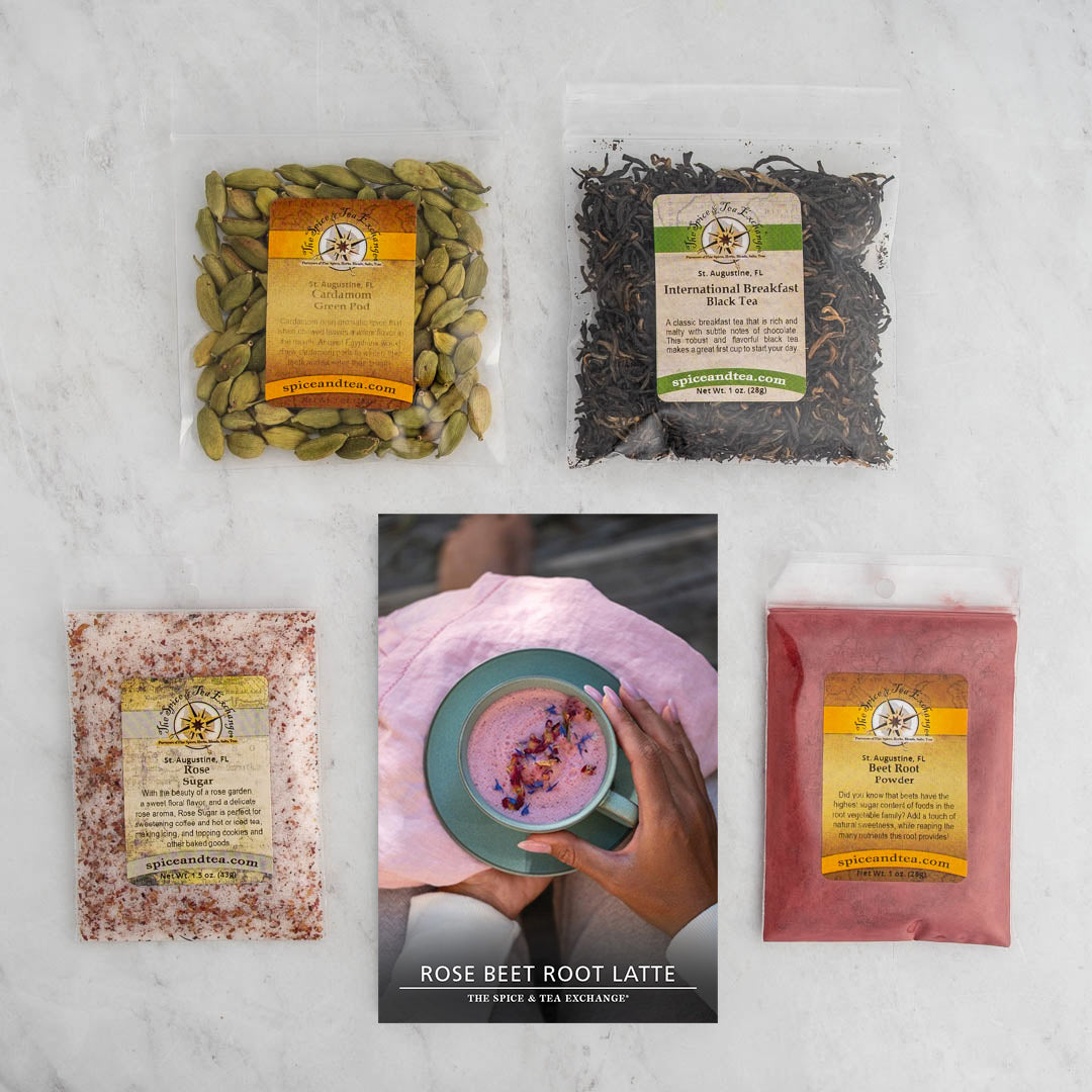 Rose Beet Root Latte (Kit) – The Spice & Tea Exchange